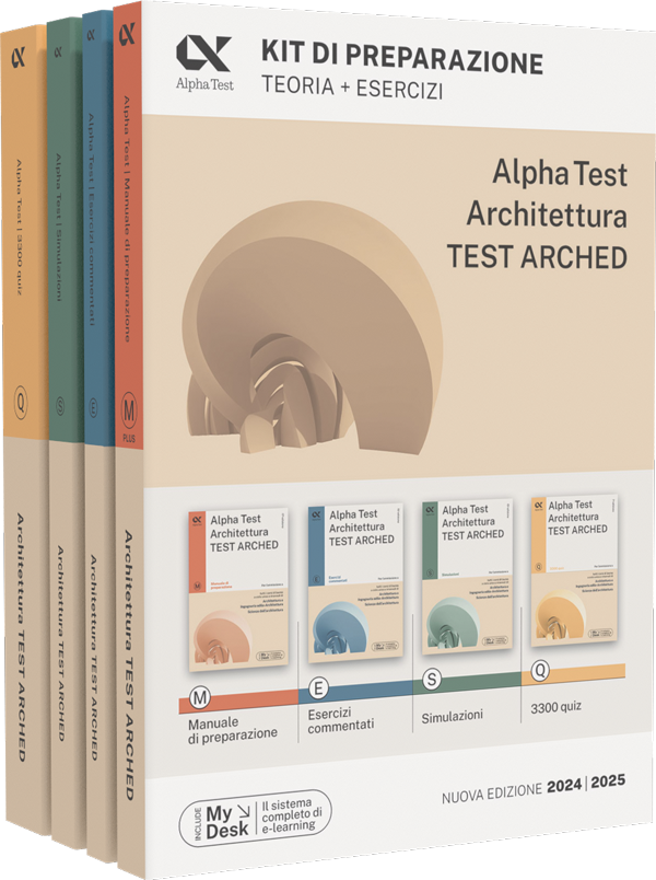 Alpha Test Architettura TEST ARCHED - Kit di preparazione