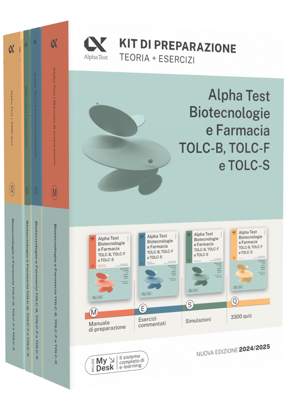 Alpha Test Biotecnologie e Farmacia TOLC-B, TOLC-F e TOLC-S - Kit di ...