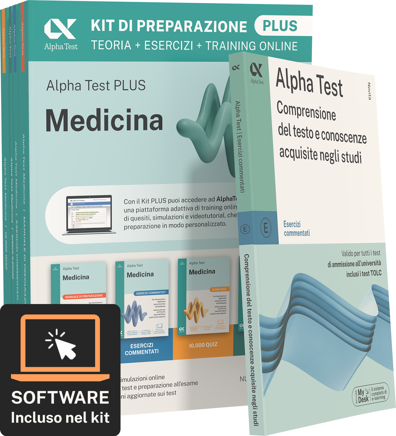 Alpha Test Plus Medicina - Kit di preparazione Plus + Alpha Test ...