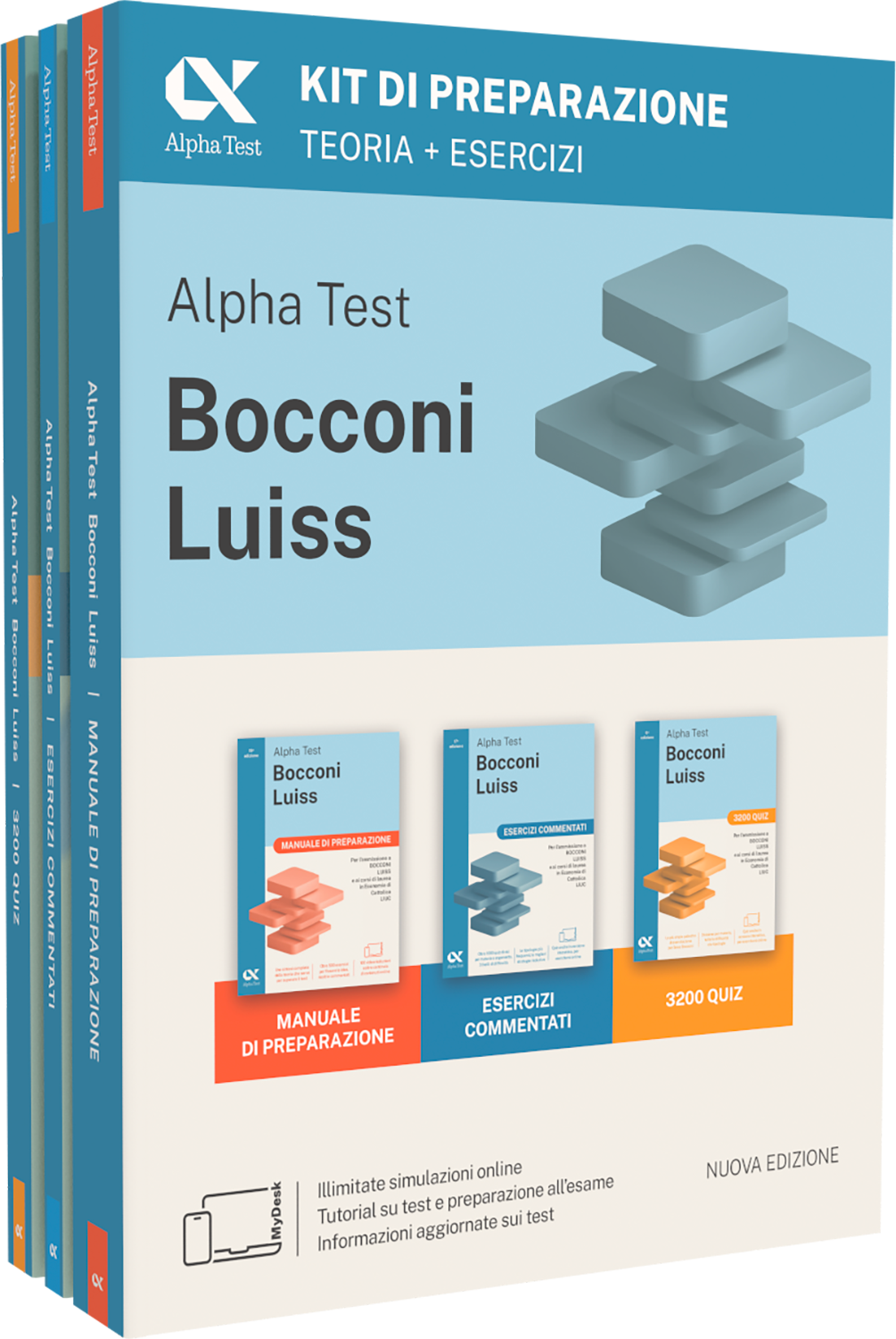 Alpha Test Bocconi Luiss - Kit di preparazione: Libro di Preparazione ...