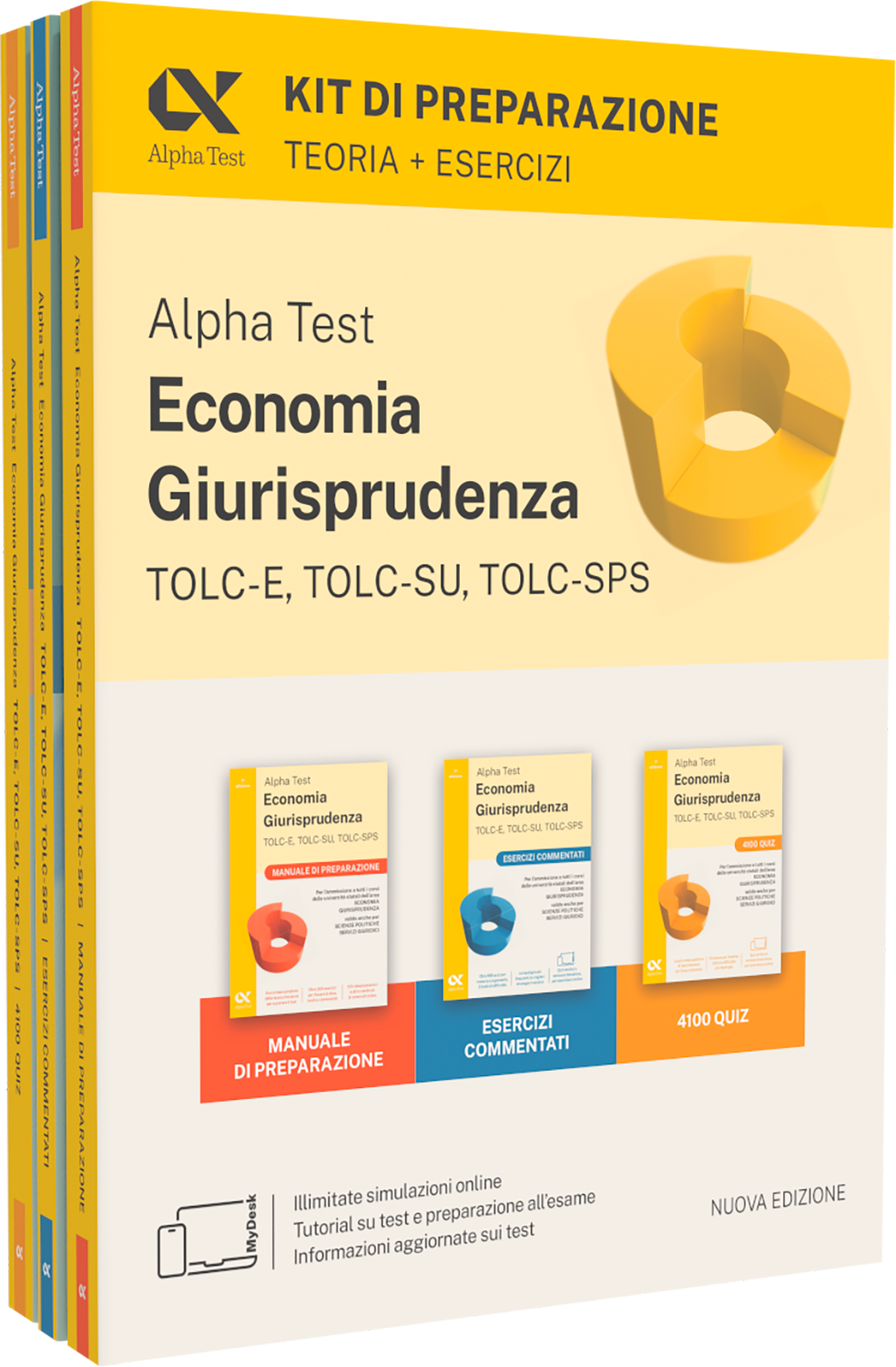 Alpha Test Economia Giurisprudenza TOLC-E, TOLC-SU, TOLC-SPS - Kit di ...