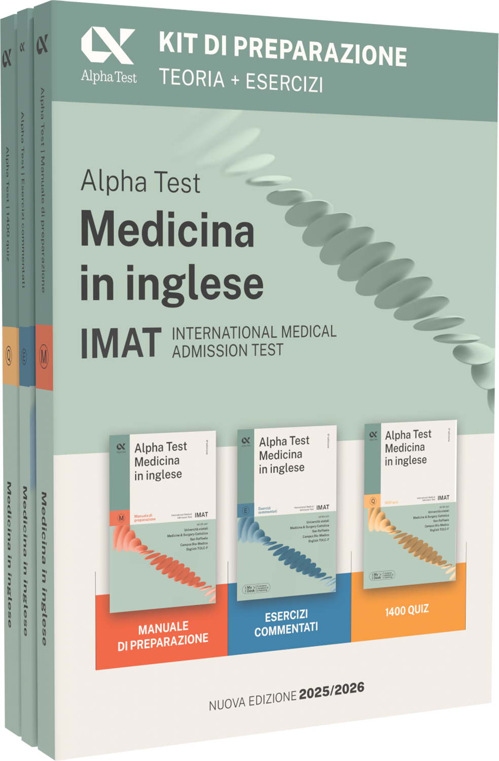 Alpha Test Medicina Inglese IMAT - Kit di preparazione: Libro di ...