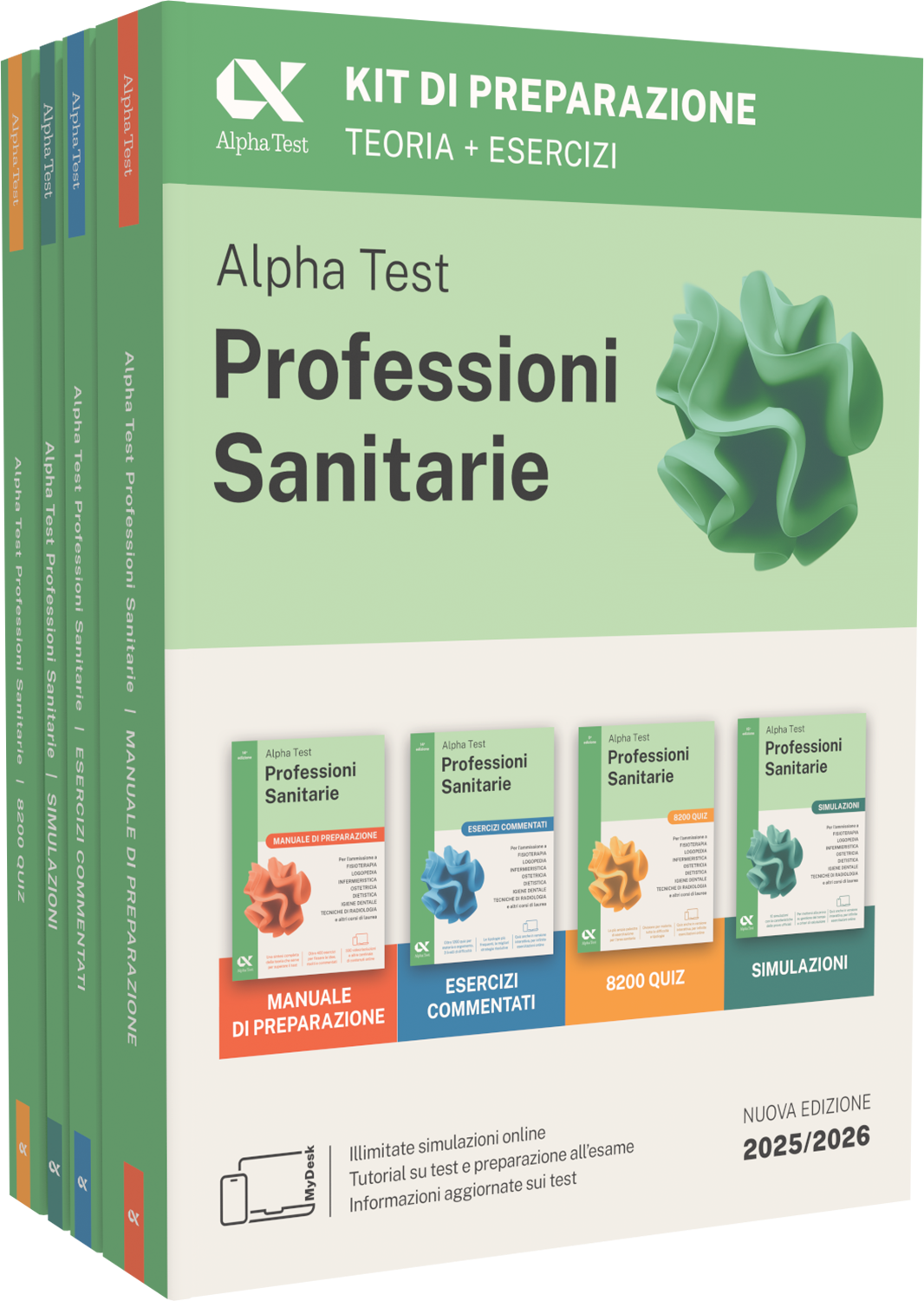 Alpha Test Professioni Sanitarie - Kit di preparazione: Libro di ...